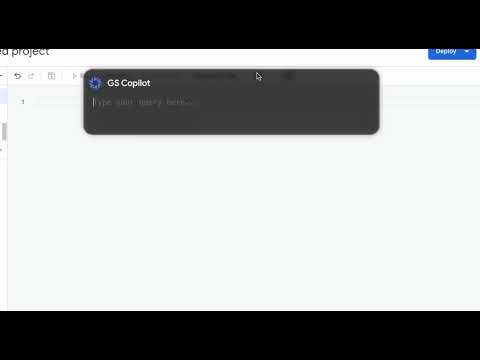 Google Apps Script Copilot - Chrome Web Store
