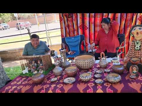 INDIAN MARKET SANTA FE 2023 - FREE INDIAN MARKET - INDIAN MARKET ARTIST WALK THROUGH OUTER LOOP