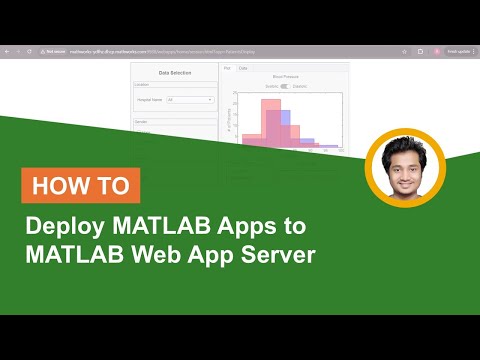 How to Deploy MATLAB Apps to MATLAB Web App Server