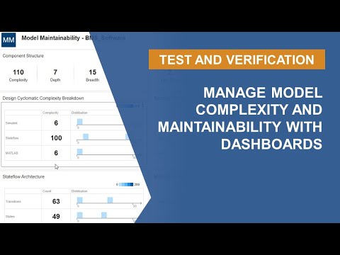 Manage Model Complexity and Maintainability with Dashboards