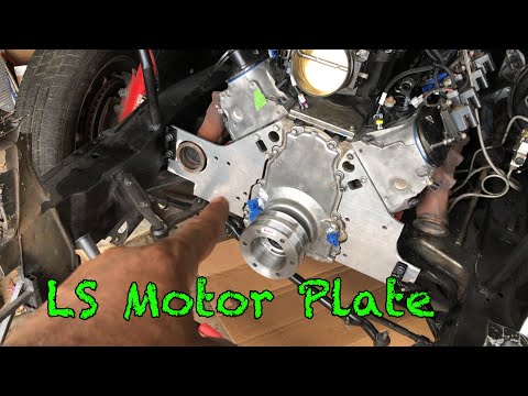 1000 hp LS needs a Motor Plate ?? Install Turbo 5.3 Camaro...Fabrication