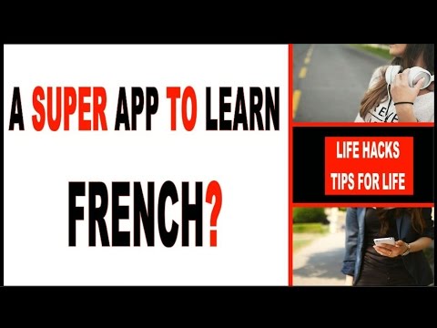 HOW TO LEARN FRENCH | A great App to learn French for free| LEARN HOW TO SPEAK FRENCH EASILY