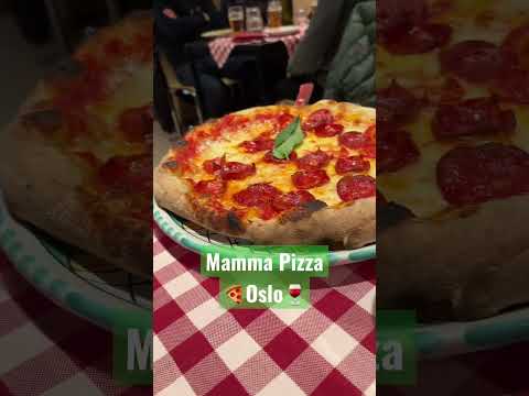 Authentic Italian pizza in Oslo🍕🍻 #mammapizzaoslo #pizza #myoslonorway #oslofood
