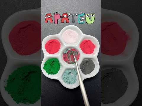 Do u know the meaning of APT ?#apt #satisfying #colormixing #alphabetlore