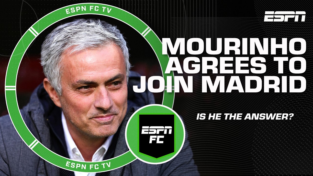 José Mourinho agrees to rejoin to Real Madrid 🍿 Can he fix their problems? | ESPN FC
