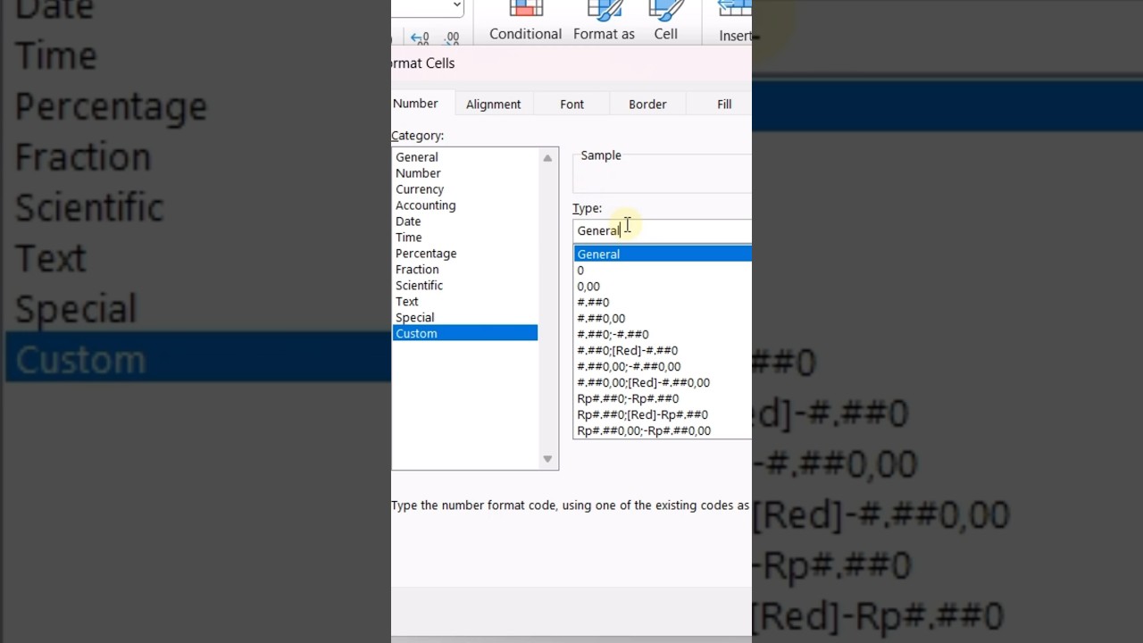 How to write the number 0 in Excel so it doesn't disappear #exceltrick #excelindonesia