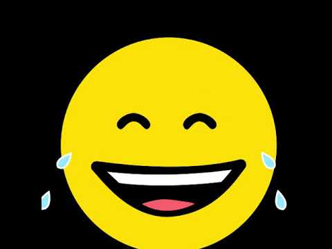 Animated Sticker: Smiley laughs at you