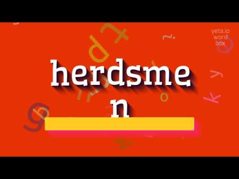How to say "herdsmen"! (High Quality Voices)