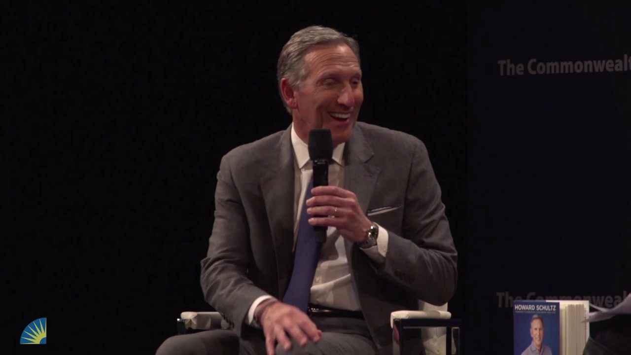 HOWARD SCHULTZ, FORMER CEO OF STARBUCKS