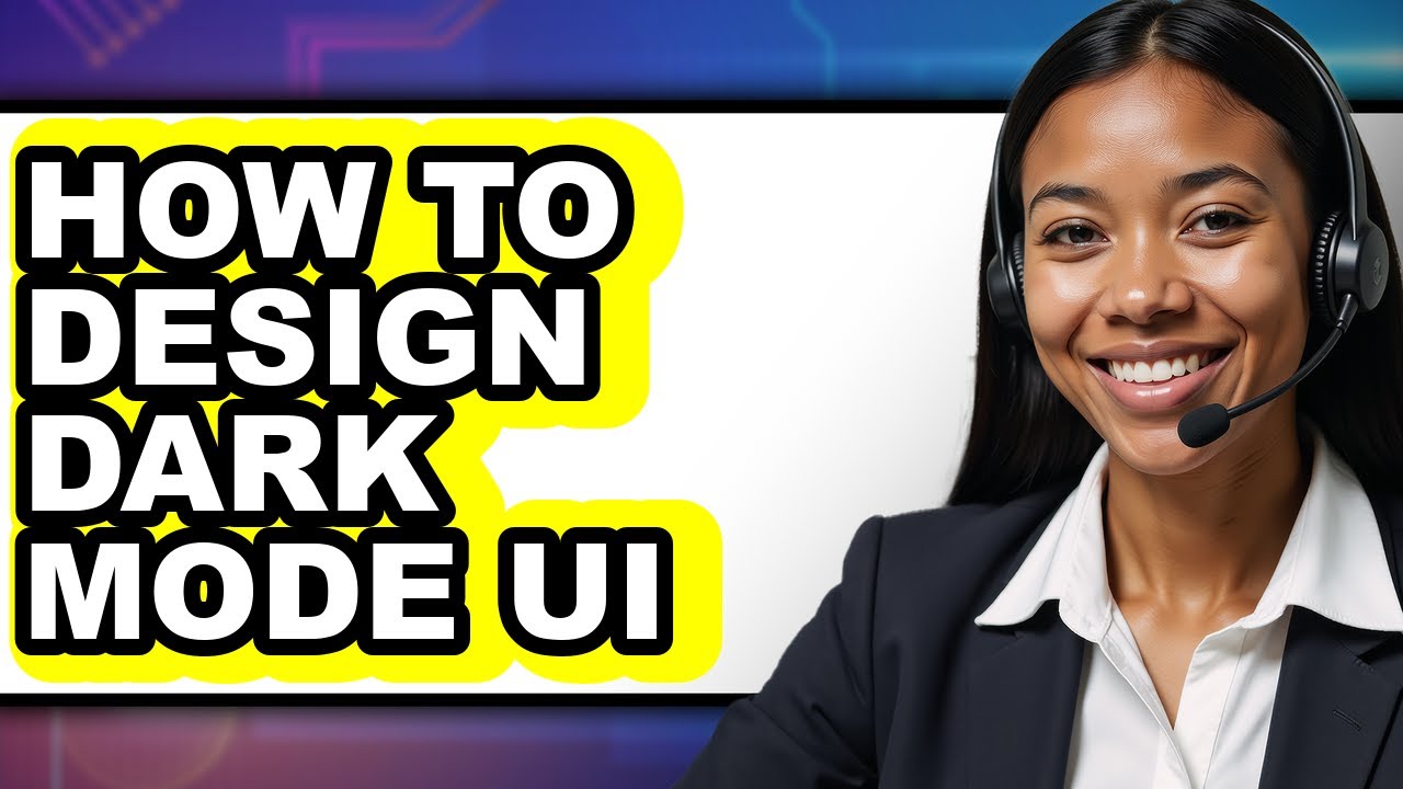 How to Design Dark Mode Ui - Easy Guide