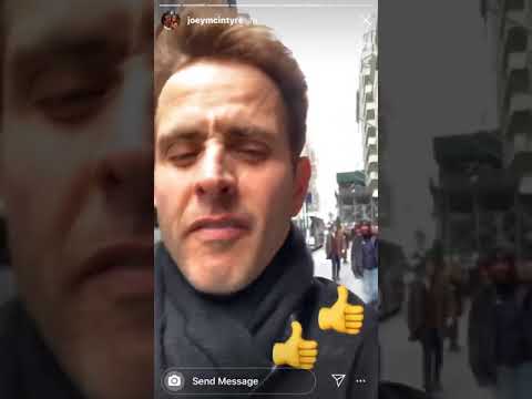🎉JOEY MCINTYRE ON IG LIVE PART 2. THE AFTER LOOK OF HES HAIR!!!!🎊