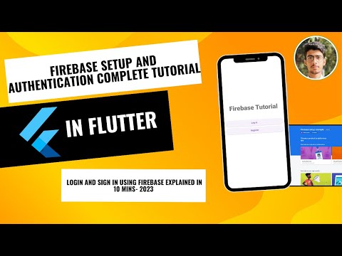 Flutter FIREBASE Setup and Login/ Sign- in Authentication explained ...