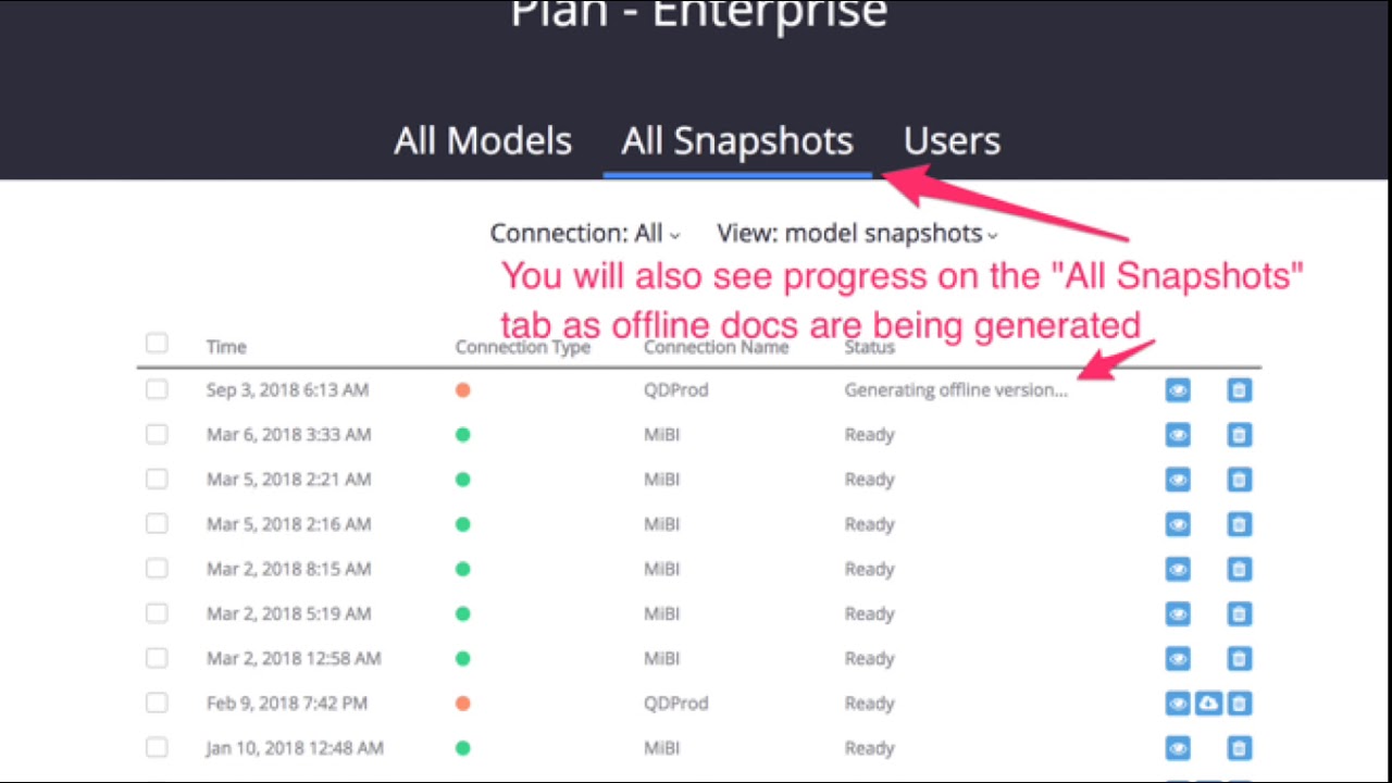 QUBEdocs Cloud - How to Create Offline Documentation
