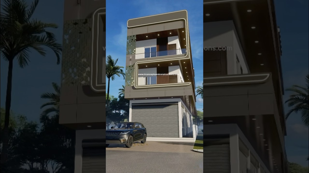 20’X100’ Commercial Building Design #shorts