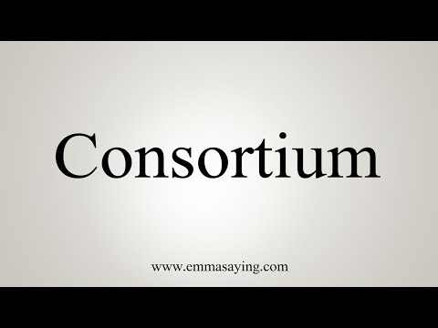 How To Say Consortium