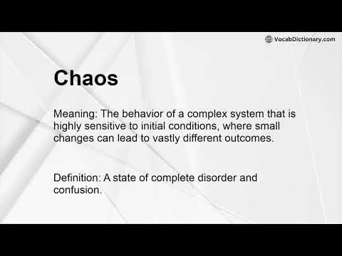 Chaos Meaning