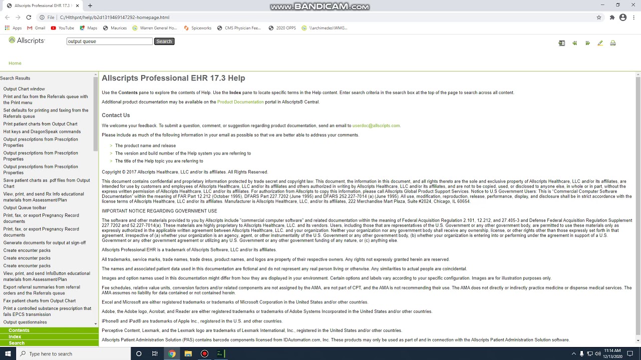 Allscripts Pro EHR log in and set up
