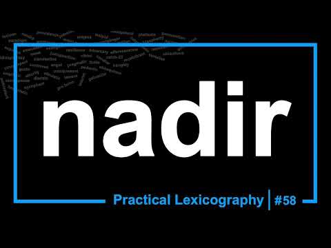 Nadir Definition