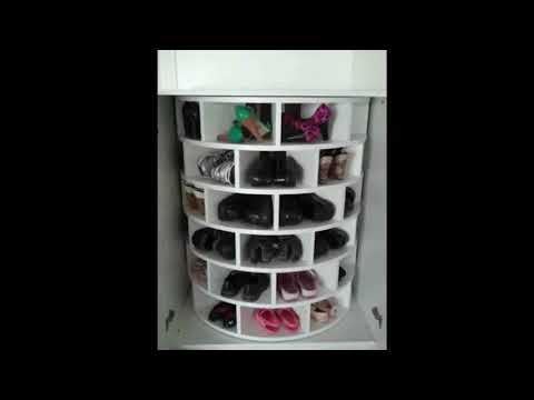 Shoe Shelves - Shoe Shelves For Closets Wood | Small Space Organizing Best Idea Collection