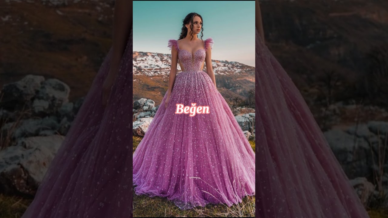 YENİ SEZON ABİYE ELBİSE NİŞAN ELBİSESİ HANGİSİNİ GİYERDİN?#gelin #düğün #abiye #keşfet