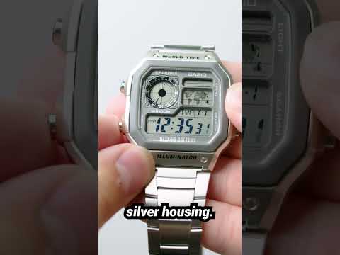 Casio World Clock AE-1200WHD-7AVCF REVIEW #watch #casio #Worldclock