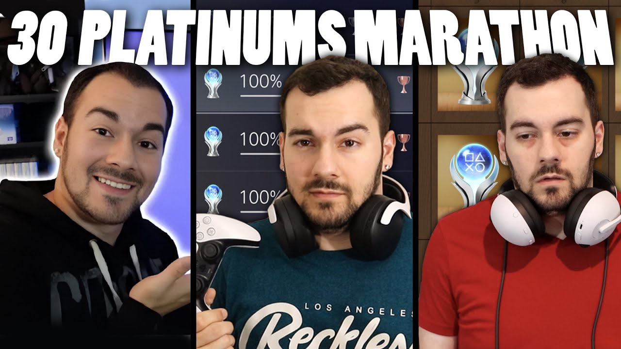30 Platinum Trophies in 30 Days MARATHON: Part 1 through 3.