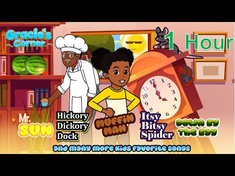 Miss Mary Mack + More Fun Kids Songs | Gracieβs Corner Compilation | Nursery Rhymes + Kids Songs