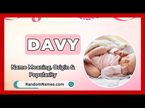 Davy - Baby Girl Name Meaning, Origin & Popularity - RandomNames.com