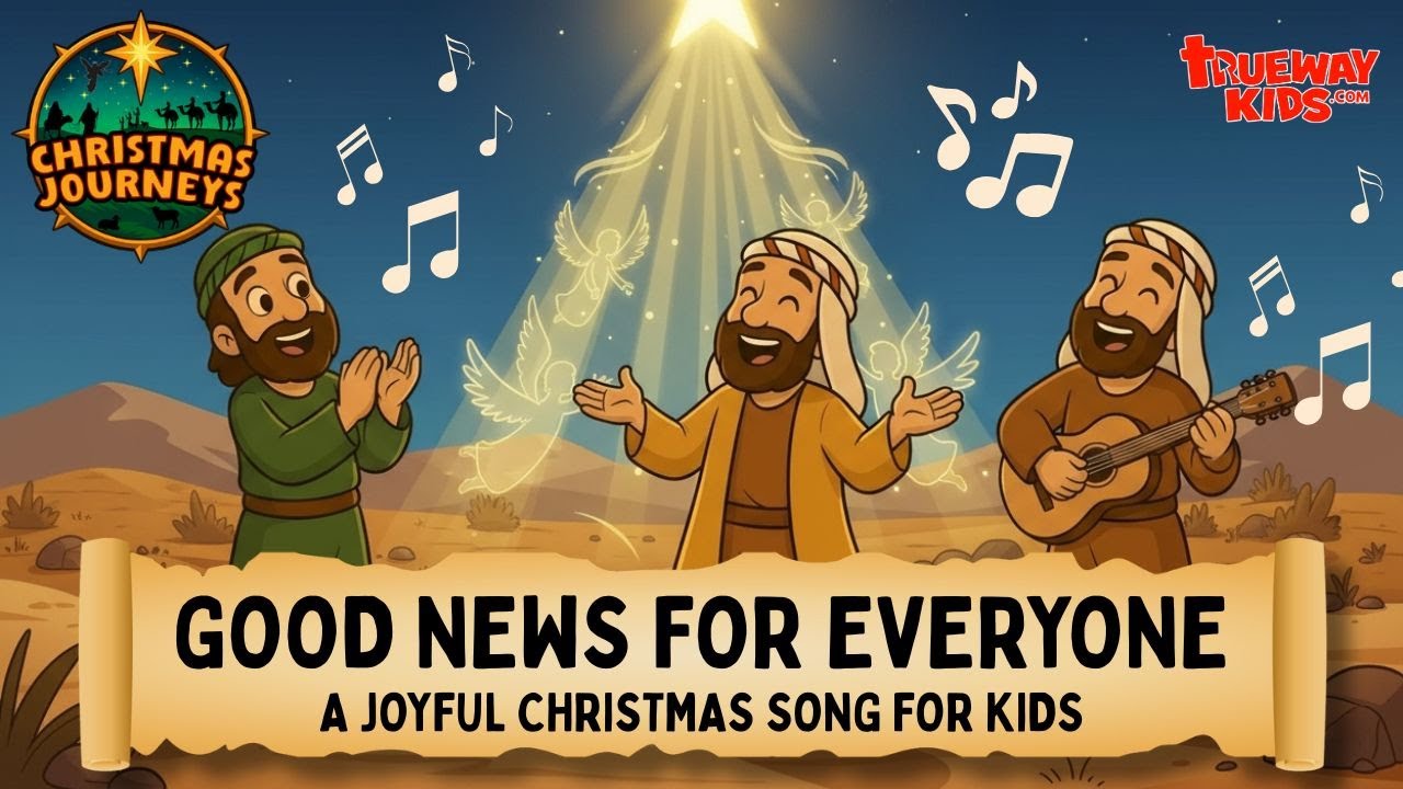 Good News for Everyone – Upbeat Bluegrass Christmas Song for Kids | Trueway Kids