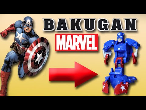 Bakugan | Captain America! (Steve Rodgers)