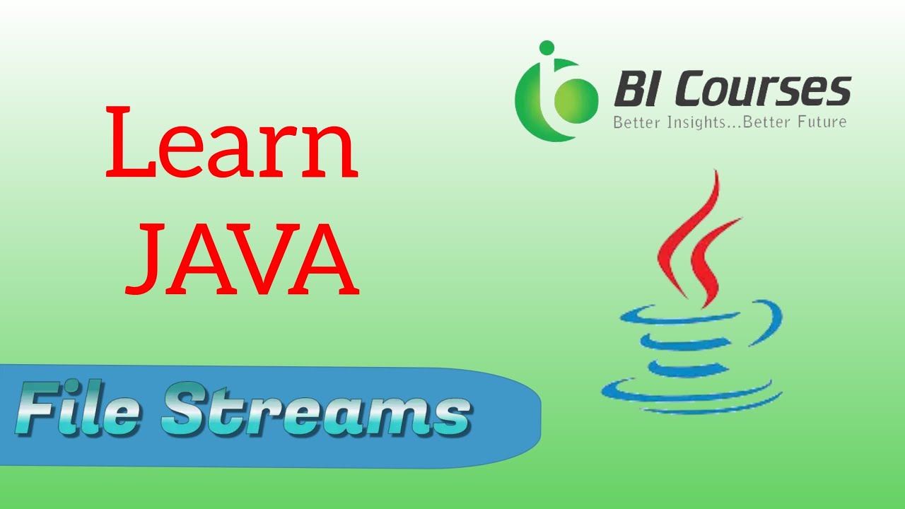 Java Files Streams