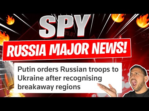 Stock Market Update | RUSSIA BREAKING NEWS! | SPY S&P 500 Stock Chart Technical Analysis Updates!