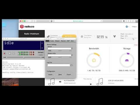 BUTT Setting and Radio.co set up (Broadcast Using This Tool)