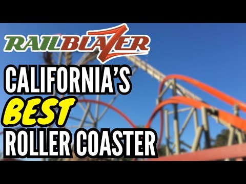 California's BEST Roller Coaster!? Railblazer - California's Great America (Santa Clara, CA)