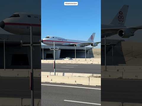BOEING 747-4EVF CARGOLUX (MIAMI TO AMSTERDAM) LANDED SCHIPHOL AIRPORT AIRPLANE SPOTTING P1