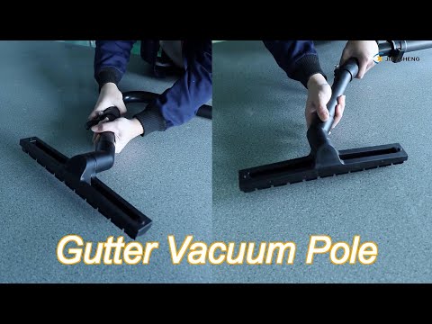 40ft 50mm od carbon fiber gutter vacuum pole for  factory aerial piping – strong locking system