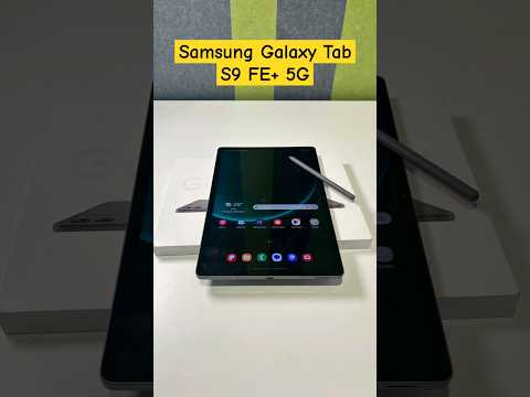 SAMSUNG GALAXY TAB S9 FE+ 5G | WHAT'S INSIDE ? #unboxing #viralshorts #gadgets #besttablet