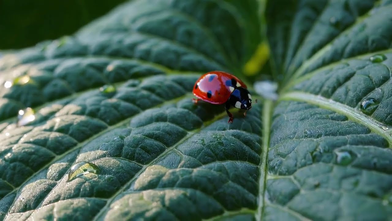 [AI] Ladybug's Morning: A Delicate Awakening