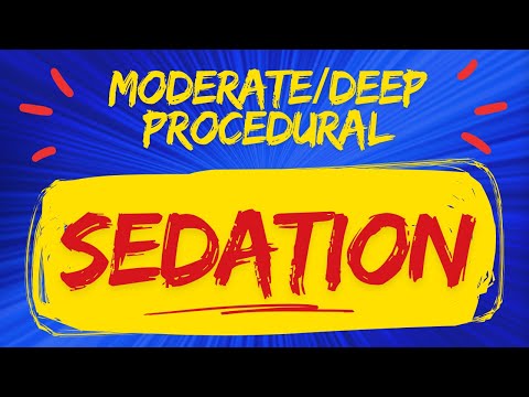 Moderate/Deep/Procedural Sedation #nursing #anesthesia #sedation