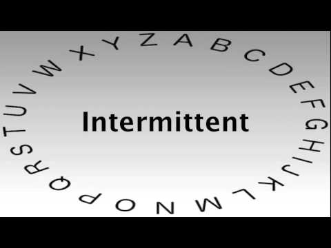 SAT Vocabulary Words and Definitions — Intermittent