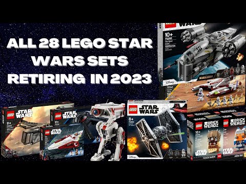 EVERY LEGO STAR WARS SET RETIRING IN 2023 RANKED !!!