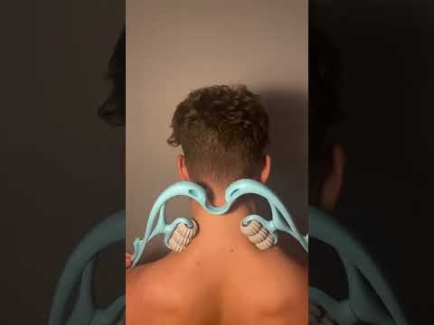 Neck Therapy Massage Roller | Best Neck Pain Relief Product #painrelieftherapy #relaxing #therapy