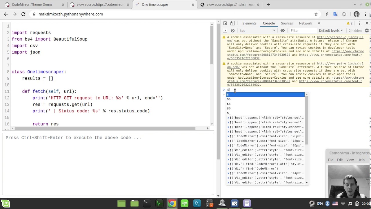how to change colorscheme in codemirror online code editor if it's not supported | dead simple hack