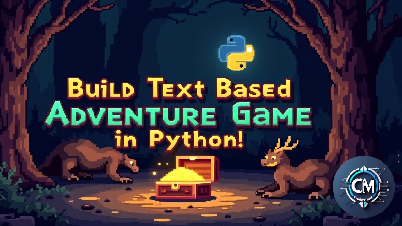 Build a Text-Based Adventure Game in Python | Beginner Python Project That’s Actually Fun!