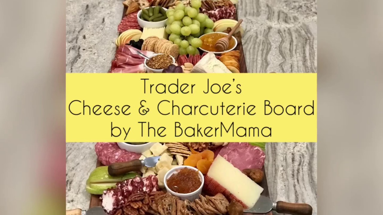 Trader Joe’s Cheese and Charcuterie Board by The BakerMama