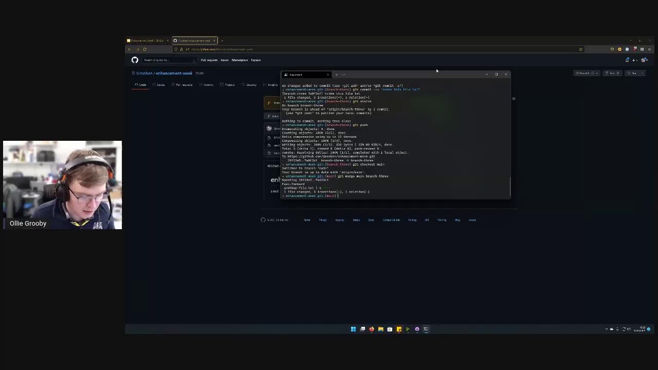 Git Gud! How to use GitHub with Ollie Grooby