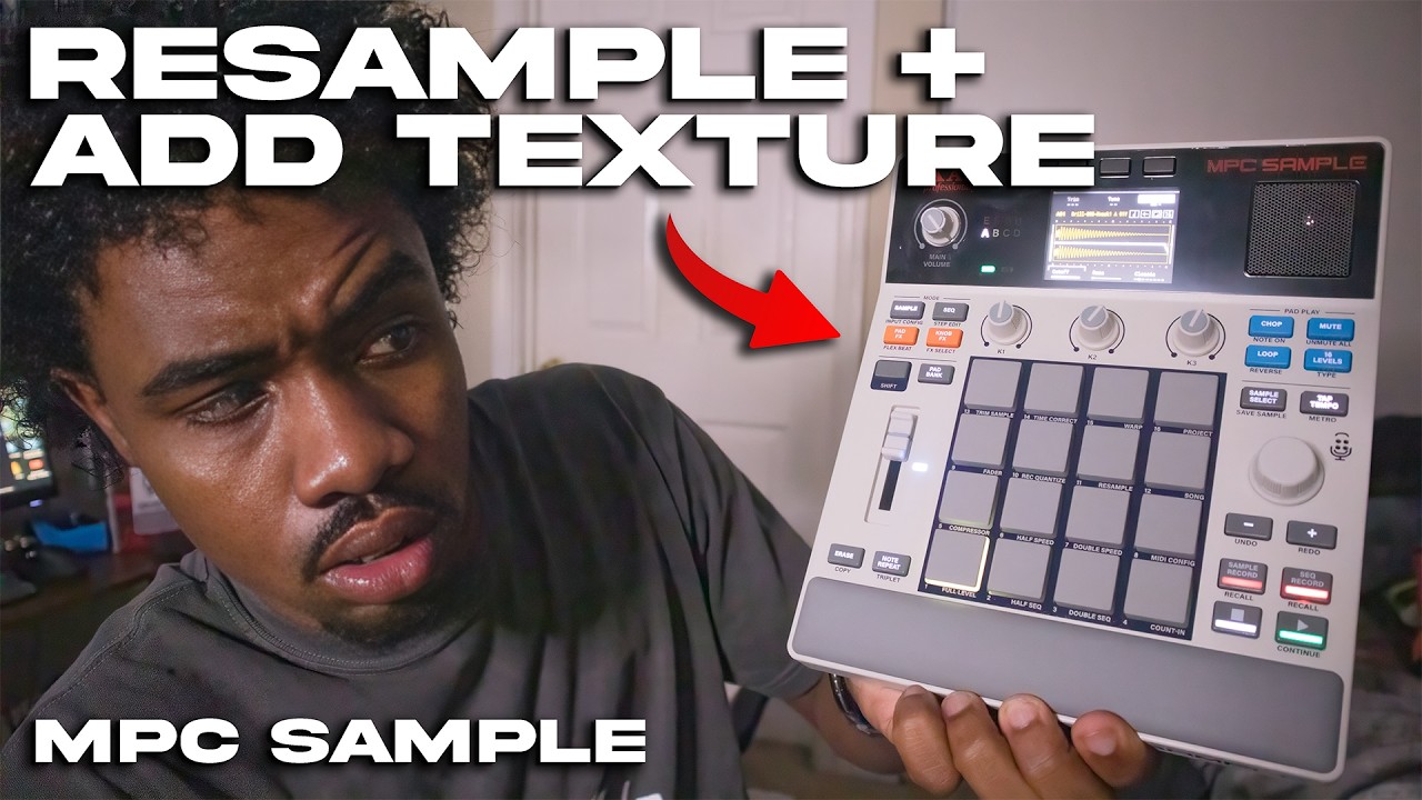 3 Ways you can Resample on the MPC Sample
