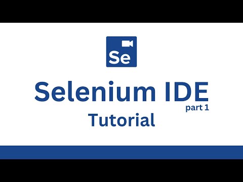How to install Selenium IDE and record a simple test