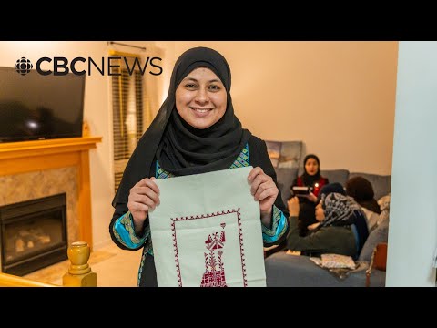 Palestinian embroidery ‘tatreez’ brings healing, says artist