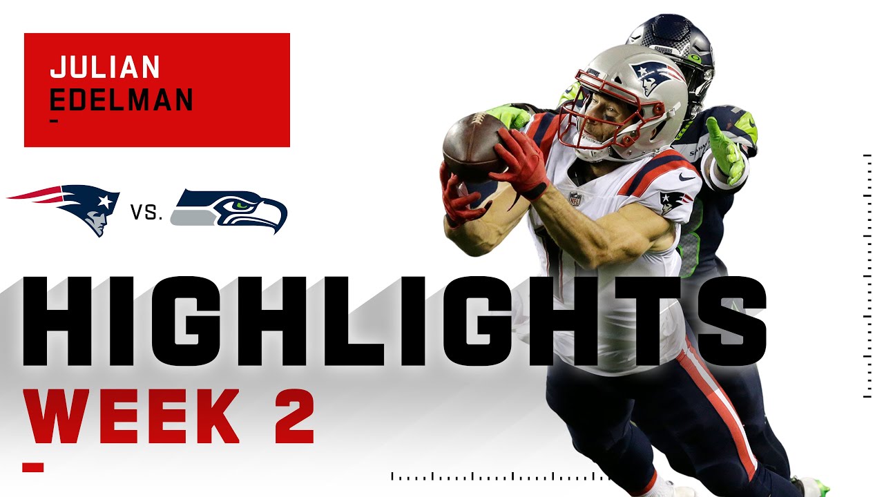 Julian Edelman's Career-High 179 Receiving Yards | NFL 2020 Highlights